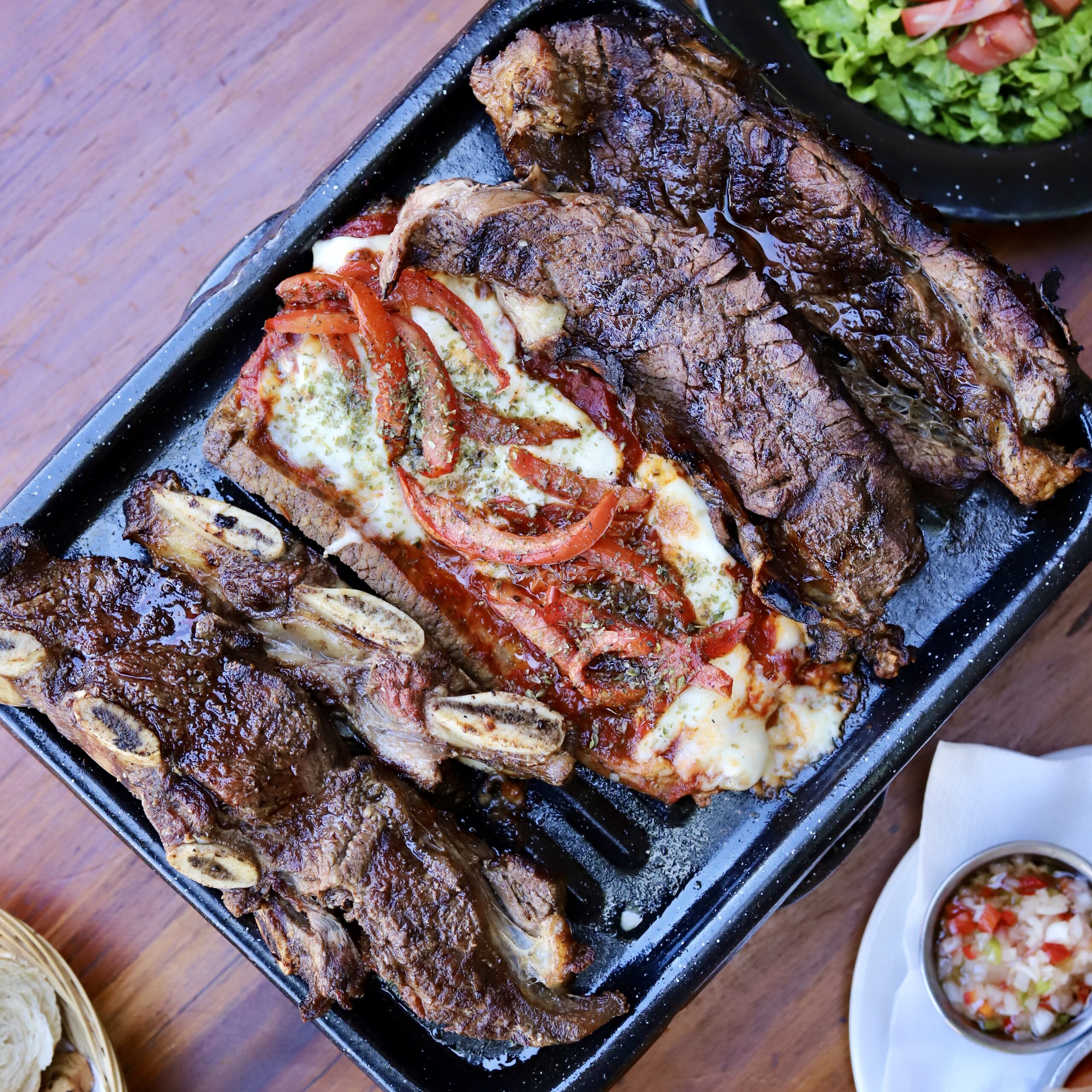 Tabla de carnes completa comen 4 - La Parraca